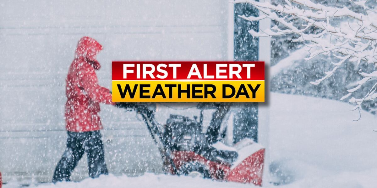 Today And Sunday Are First Alert Weather Days